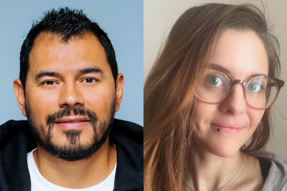 Agnes Lundgren och Luis Lineo – i helgen kan de ta över Fi – parti i motvind